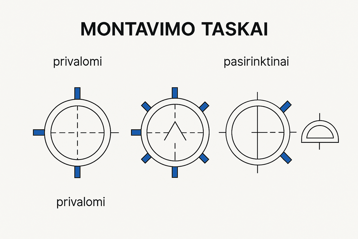 Apvalus langas baltas nevarstomas - pvcdurys.lt